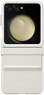 Amazon.com: SAMSUNG Galaxy Z Flip5 Flap Eco Leather Phone Case, Premium ...