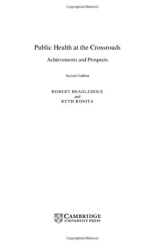 Public Health at the Crossroads: Achievements and Prospects - Kindle ...