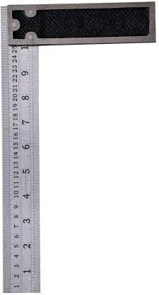 Stainless Steel Try Square Scale Ruler Measurement Tool Right Angel ...
