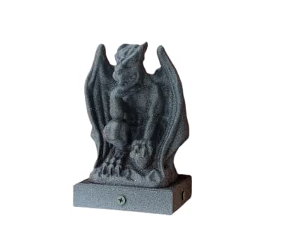 Amazon.com: Gargoyle Fence Post Topper 4x4 PVC Vinyl or Wood - Garden ...