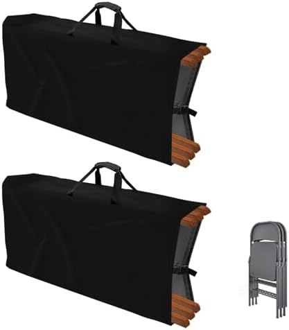 Amazon.com: POMER Heavy Duty Folding Chair Storage Bag for Folding ...