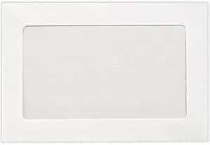 Amazon.com : LUXPaper 6 x 9 Full Face Window Envelopes | Bright White ...
