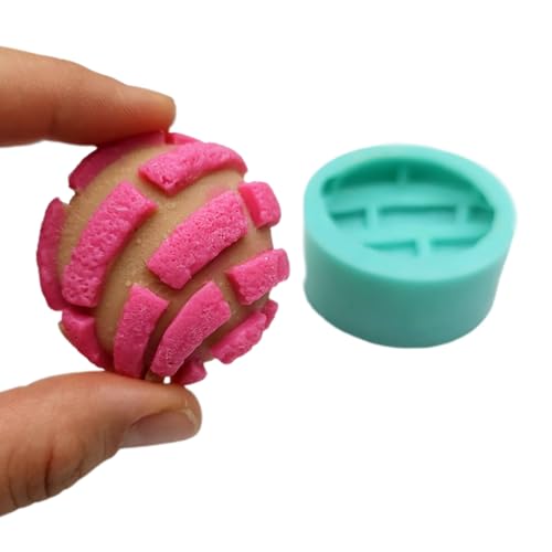 Amazon.com: Concha Bread Silicone Mold for Candle Making, Resin Art ...