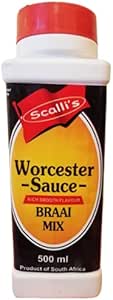 Scalli's Worcester Sauce Braai Mix 2 x 500ml : Amazon.co.uk: Grocery