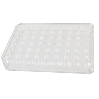 Acrylic Micro-Tube Tier Rack for 0.5 ml Tubes, 54 Capacity : Amazon.in ...
