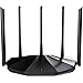 Tenda RX2 Pro WiFi 6 AX1500 Smart WiFi Router, Dual Band Gigabit Wireless Internet WiFi 6 Router ...