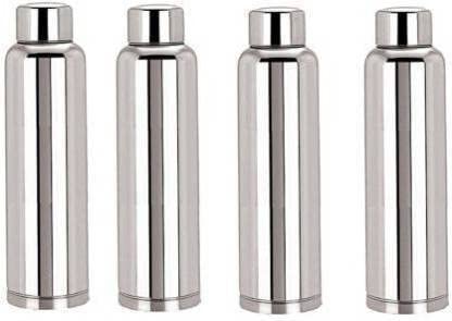 STEEPLE Stainless Steel Water Bottle 1000 ML Fridge Bottle Refrigerator ...
