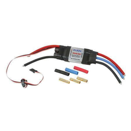 Align/T-Rex Helicopters RCE-BL100G 100A Brushless Electronic Speed ...