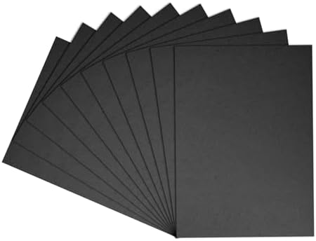sourcing map 100pcs A4 160gsm Leather Grain Binding Covers Presentation ...