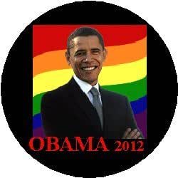 Amazon.com: BARACK OBAMA RAINBOW 2012 Political Pinback Button 1.25 ...