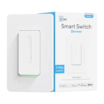 Smart 3 Way Dimmer Switch, Smart WiFi Mesh Dimmable Light Switch ...