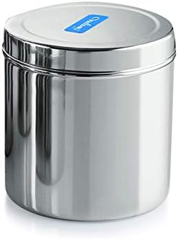 Ateer Stainless Steel Container - 5 Litre, 1 Piece, Silver Stainless ...