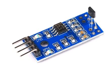 LM393 Linear Hall Effect Sensor Module : Amazon.in: Industrial & Scientific