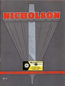 Nicholson File Company - Files and Rasps Catalog N-H: Nicholson File ...