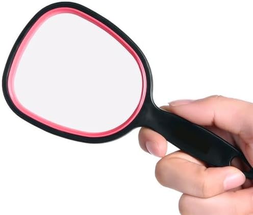 Amazon.com: Small Hand Mirror for Travel (6.11" x 2.95'') - Standard 1X ...