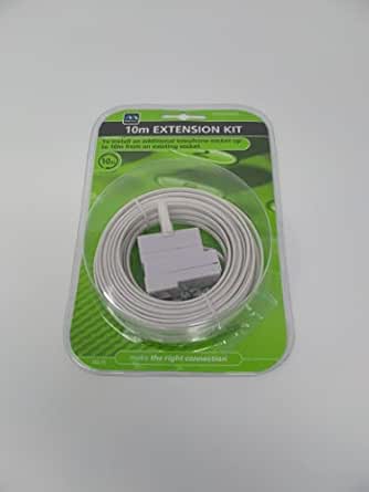 A2Z DIY Telephone Extension Kit Male to Female Phone Extension Existing ...