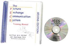 Picture Exchange Communication System Training Manual (PECS): Frost ...