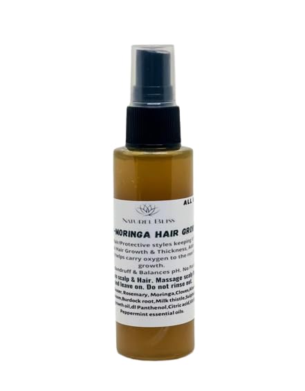 Amazon.com: Rosemary-Moringa Hair Growth Tonic Spray 4oz : Beauty ...