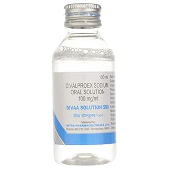 Divaa 500 - Bottle of 100 ml Solution : Amazon.in: Health & Personal Care