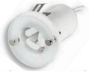 Robus 13W White Drop Glass Low Enrgy Saving Pl PLC Fire Rated Recessed ...