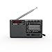 Amazon.co.jp: XHDATA D368 FM/AM/SW/ワイドFM対応 高感度受信 小型 ポータブルラジオ 防災ラジオ 短波 ...