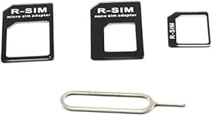 axGear Nano Micro Mini Standard SIM Card Adapter Converter Kit Tray ...