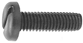 Amazon.com: AMZ Clips And Fasteners 100 M6-1.0 X 20mm Black Nylon ...