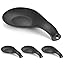 Amazon.com: ReaNea Gray Plastics Spoon Rest 4 Piece, Spoon Holder for ...