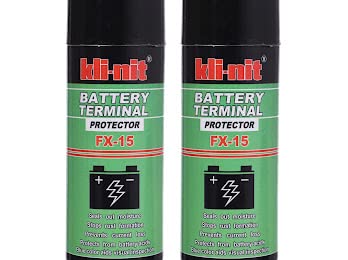 Kli-nit Battery Terminal Protector Spray 120ml (Pack of 2) : Amazon.in ...