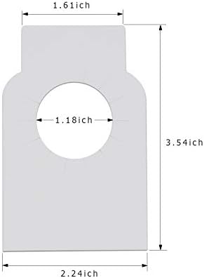 Amazon.com: Wine Bottle Tags Kraft Paper - 200 Count - Wine Cellar ...