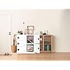 MECOLOR Vertical Single Tier Small Locker with Padlock latche 2 or 3 ...