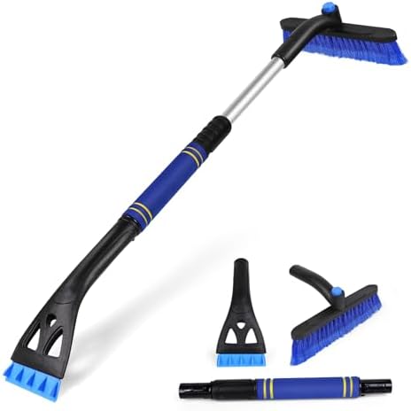 Amazon.com: Autovir 27" Snow Brush and Ice Scrapers for Car Windshield ...