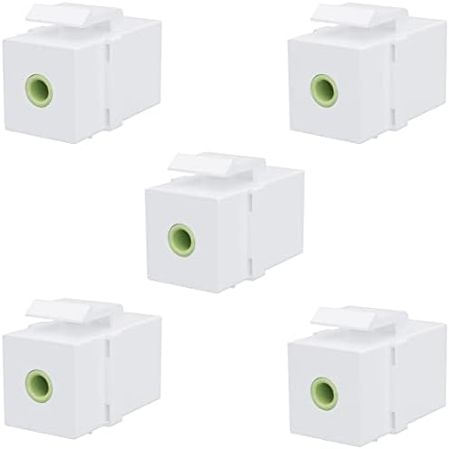 Amazon.com: TNP RCA Keystone Jack Insert Connector Socket Modular ...