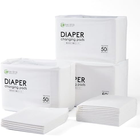 Amazon.com : Peekapoo - Disposable Changing Pad Liners (50 Pack) Super ...
