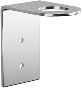Dispenser Bottle Holder, Wall Mounted Non Perforated Soap Dispenser ...