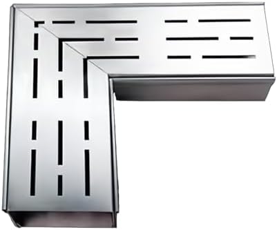 90 Degree Corner Trench Drain Kit - 304 Stainless Steel U-Shaped ...