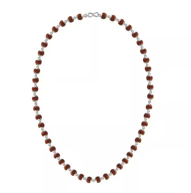 Buy Gemstone Industry Real Nepali Rudraksha Mala 108 Beads Original ...