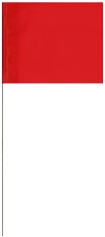 Amazon.com: Marking/Survey Flags, 4" x 5" w/21" wire, several colors ...