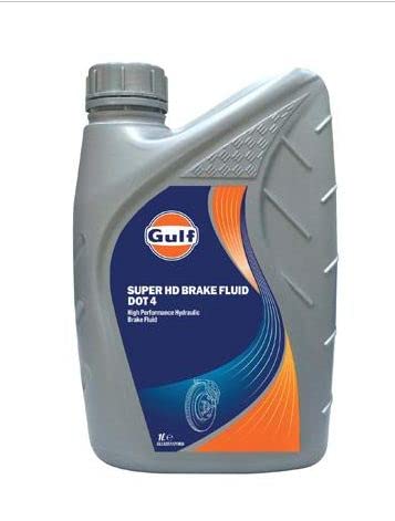 Gulf Super Brake Fluid DOT 4 500 ML : Amazon.in: Car & Motorbike