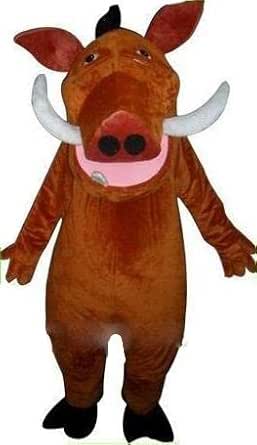 Amazon.com: FurryMascot Pumba Lion Waver Custom Mascot Costume Party ...