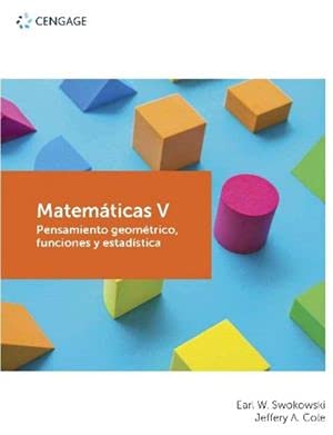Matemáticas V : Swokowski, Earl, Cole, Jeffery A.: Amazon.com.mx: Libros