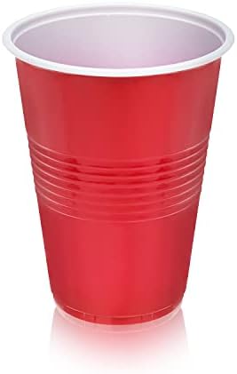Amazon.com: True Red Party Cups, disposable Cups for Parties, Beer Pong ...
