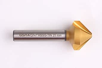 GSR-Profi Kegel - und Entgratsenker HSS-TiN DIN 335 12,5 mm mit 3 ...