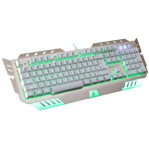 3Colors Illuminated LED Backlight USB Wired Multimedia PC Gaming ...