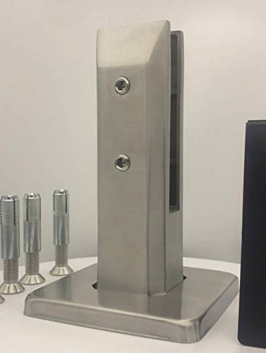 Snapklik.com : LukLoy 1 Piece 304 Stainless Steel Square Glass Spigots ...