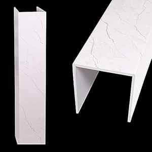 Pipe Hider Bathroom, U Shaped Pipe Cover Line Wire Hidding Shield ...