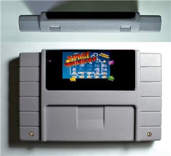 Amazon.com: 16 Bit 46 Game Card Space Invaders - Game Cartridge SNES ...