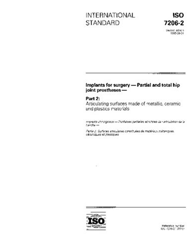 ISO 7206-2:1996, Implants for surgery - Partial and total hip joint ...