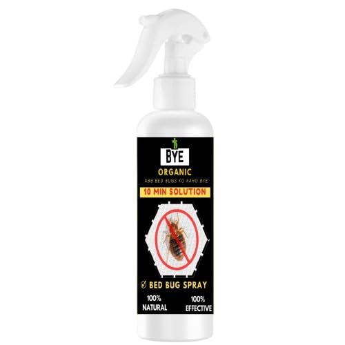 Bye Organic Bed Bug Spray – Natural & Non-Toxic | Kills & Repels Bed ...