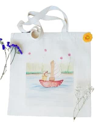 Amazon.com: Cottagecore Tote Bag (Original Artwork) : Handmade Products